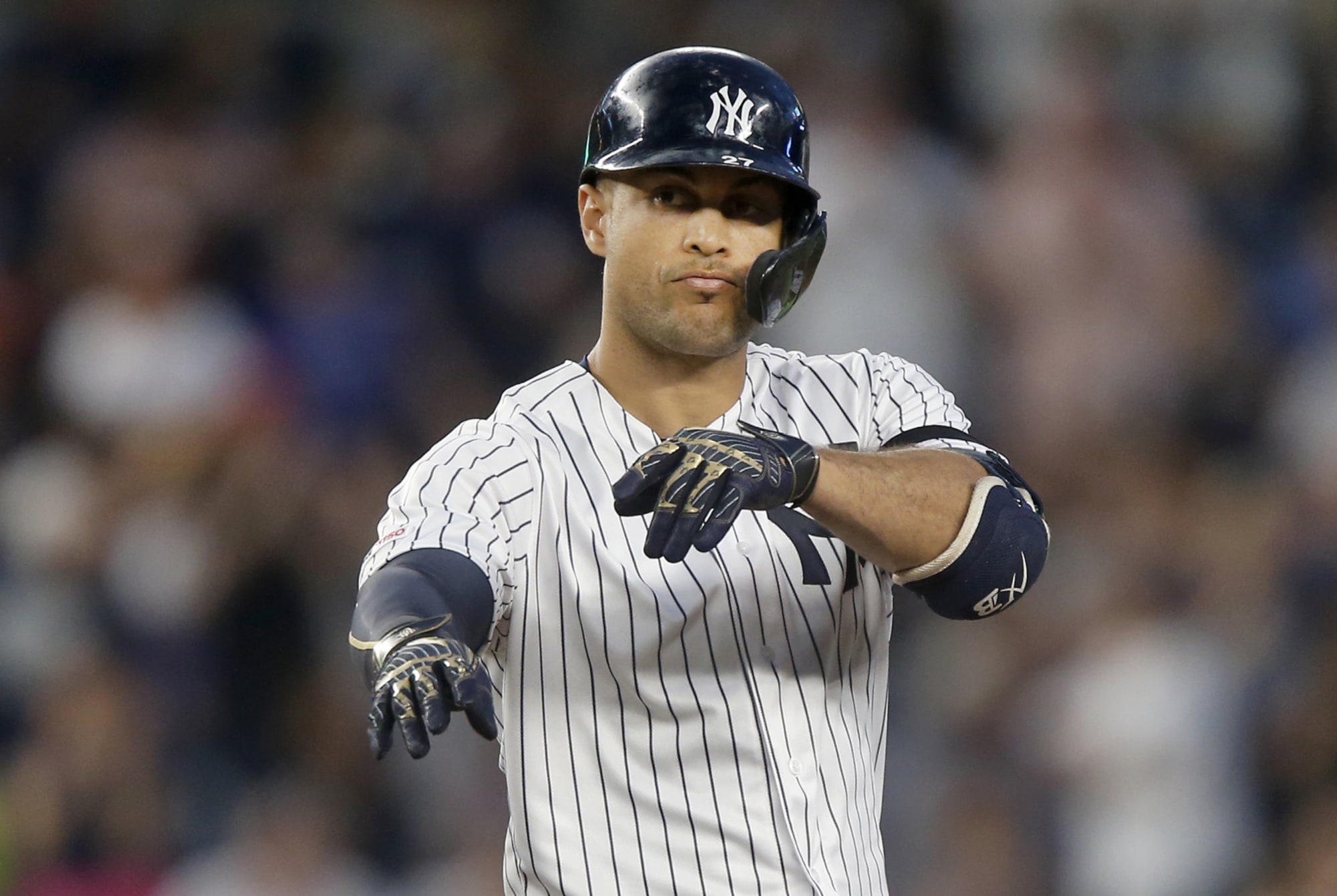 Giancarlo Stanton entra en la historia de la MLB