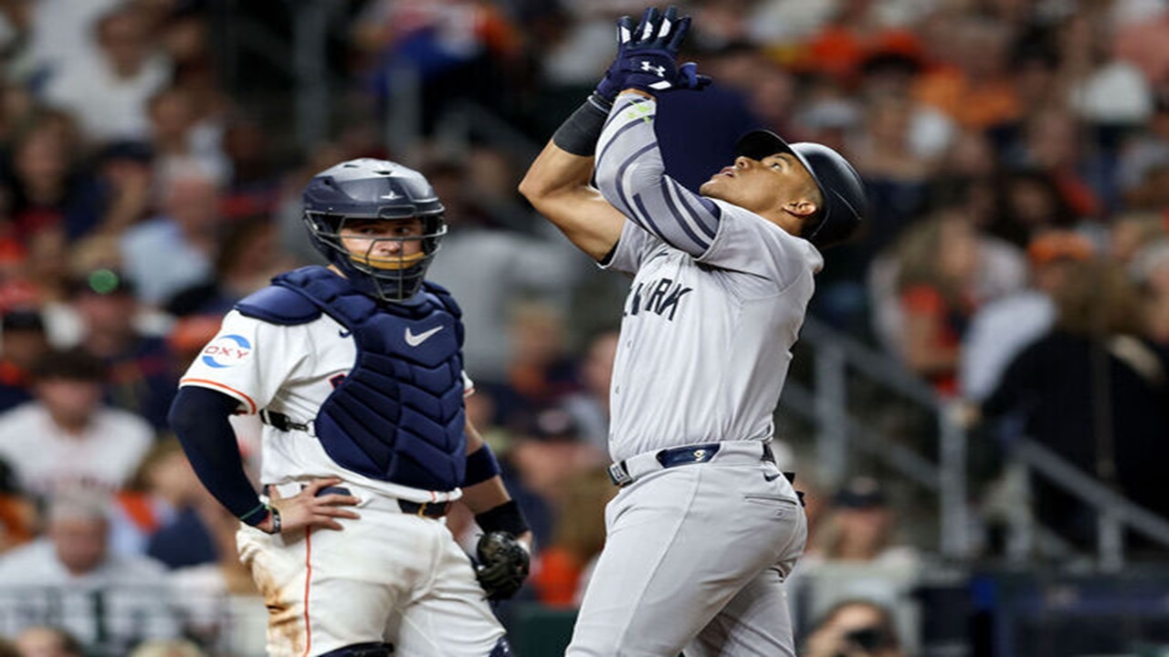 Juan Soto conecta su primer jonrón con los Yankees
