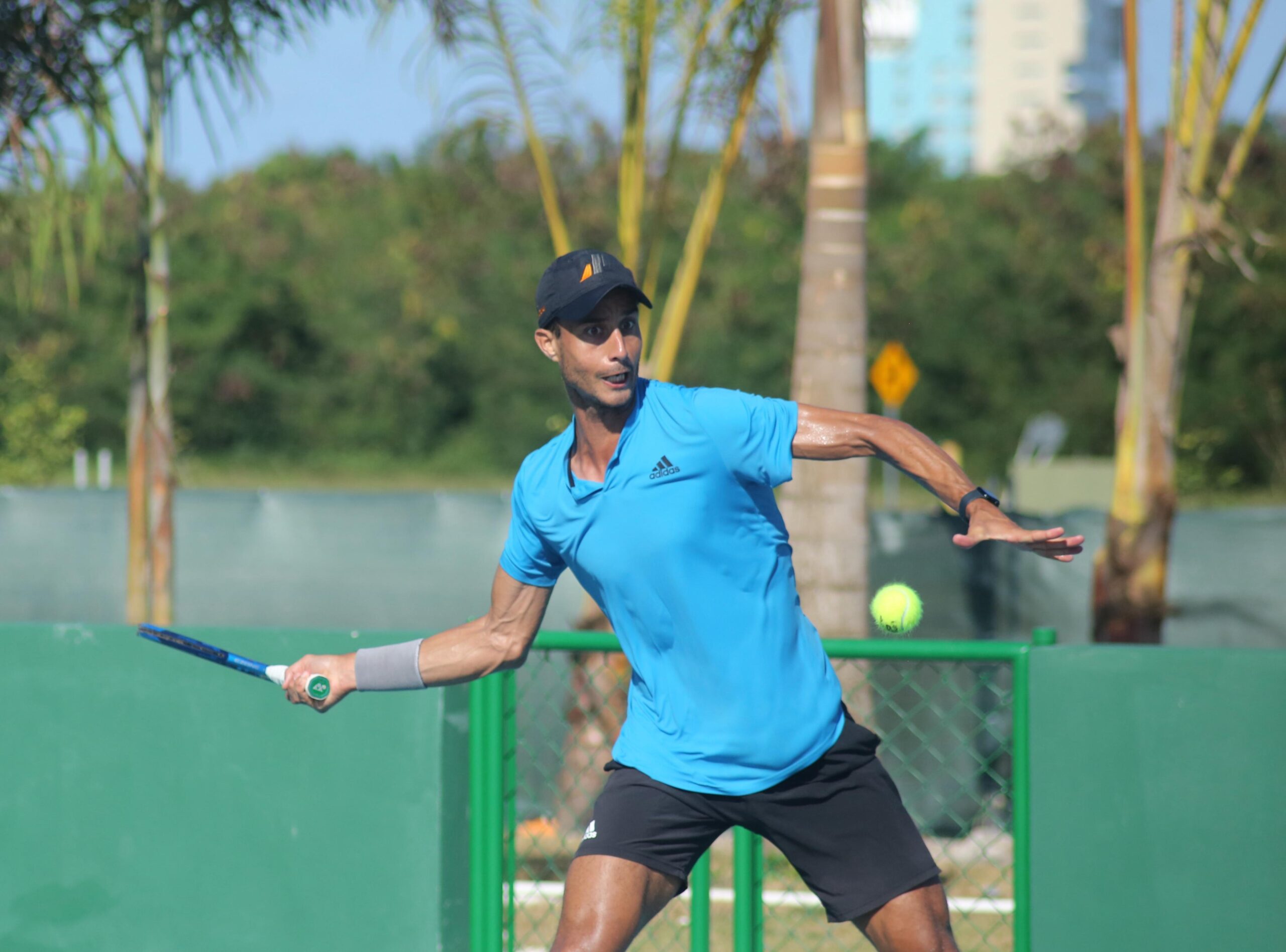 Ex top ten Goffin; Bertran y Cid en cancha Cap Cana RD Open