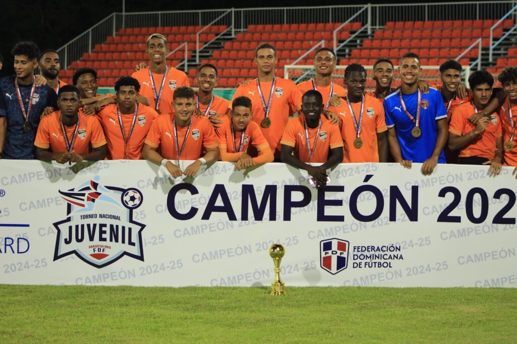 Cibao FC coronado campeón del TNAC Juvenil 2025 de la FDF