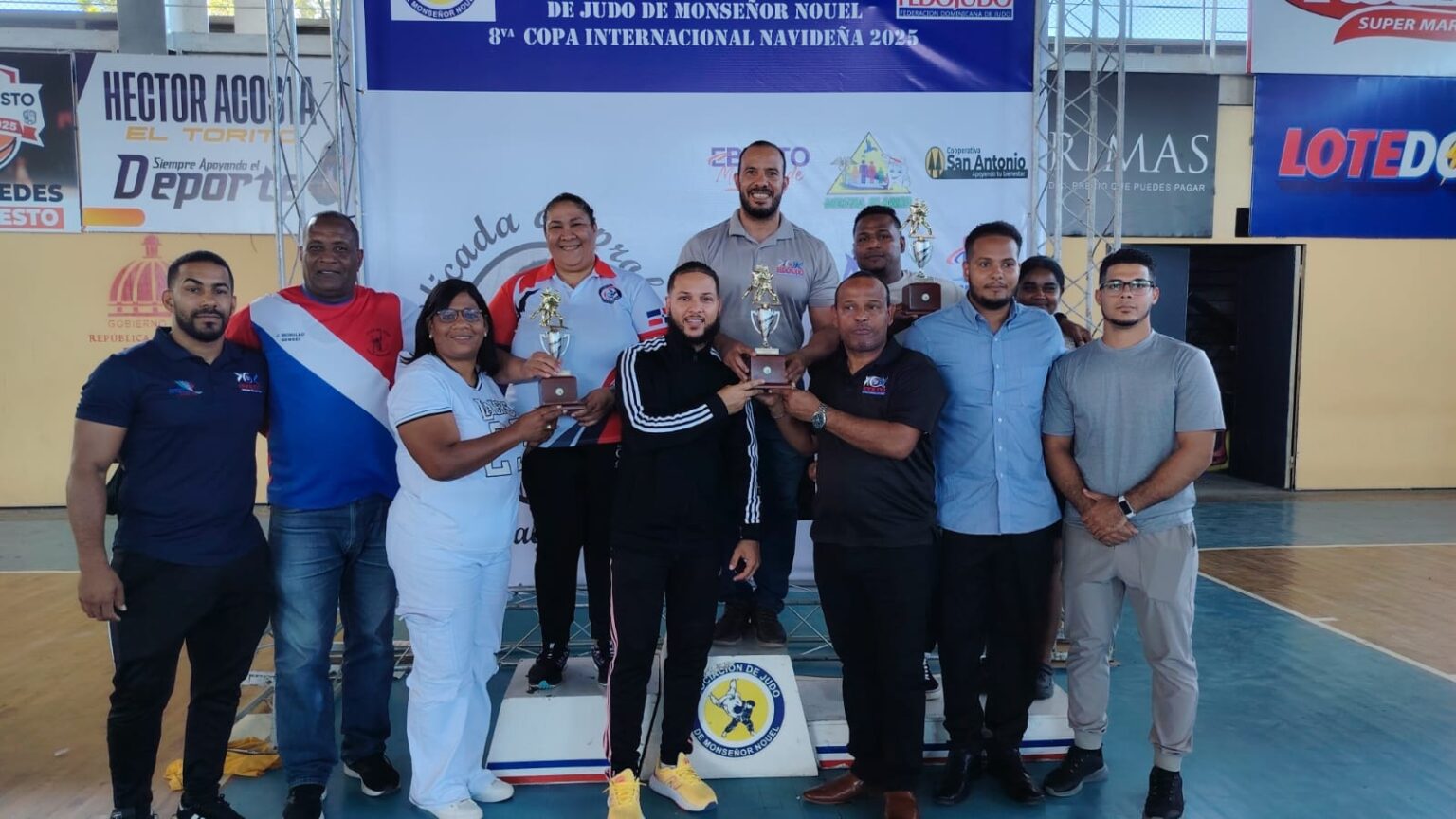 Monseñor Nouel, primer lugar Copa Invitacional de Judo