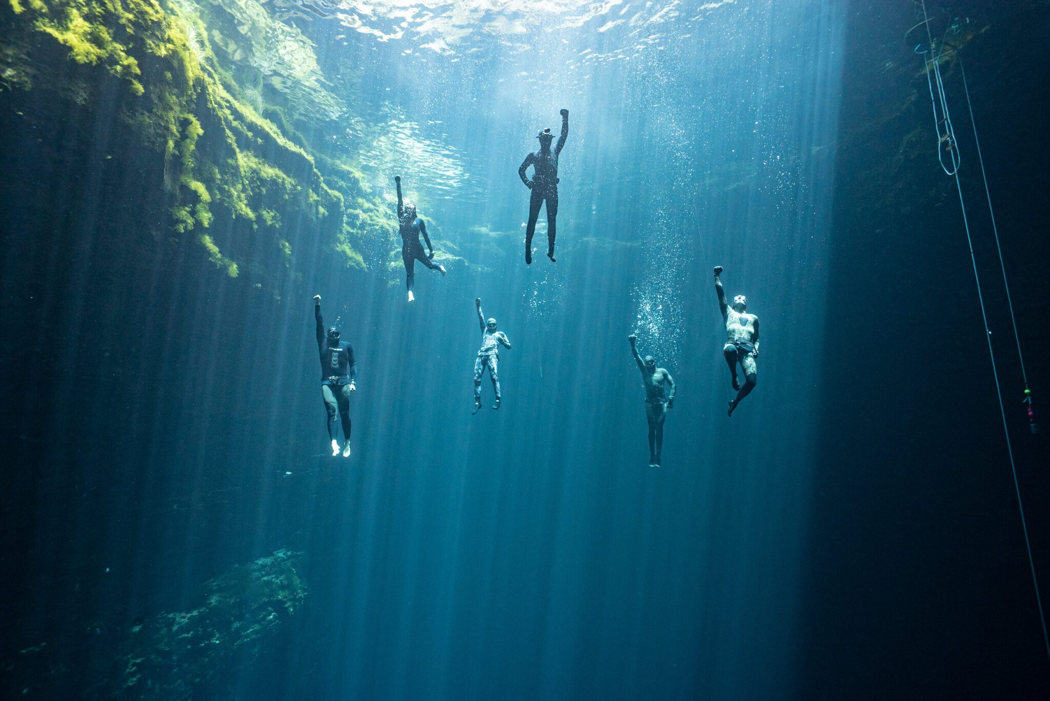 Free diving: el buceo a pulmón gana profundidad